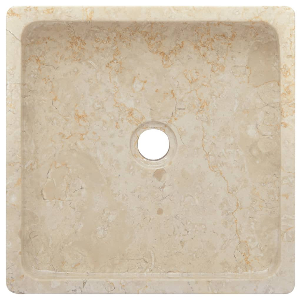 vidaXL Wash Basin Square Vanity Sink Small Wash Basin Bathroom Sink ...