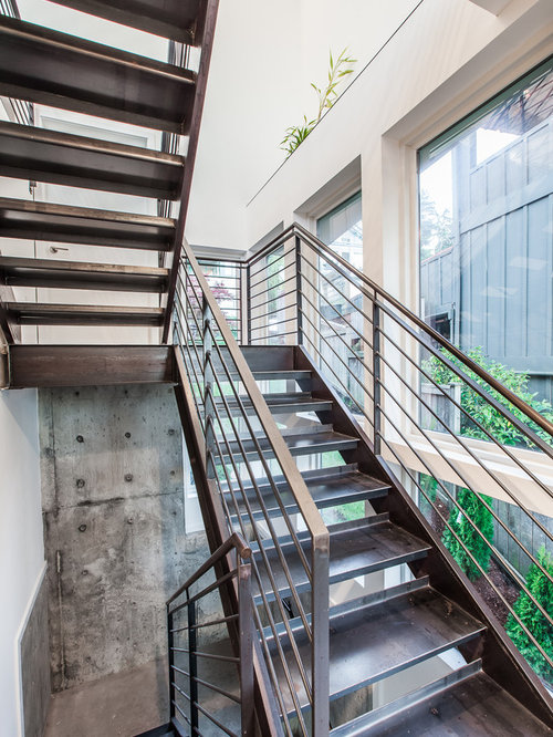 Vintage Industrial Railing Design