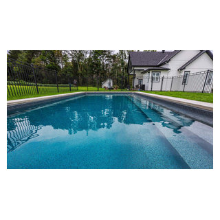 Inground Pool Construction - Clarence-Rockland - French Country - Pool ...