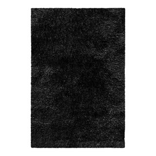 Ballantine Retro Hand-Tufted Shag Area Rug - Contemporary - Area Rugs ...