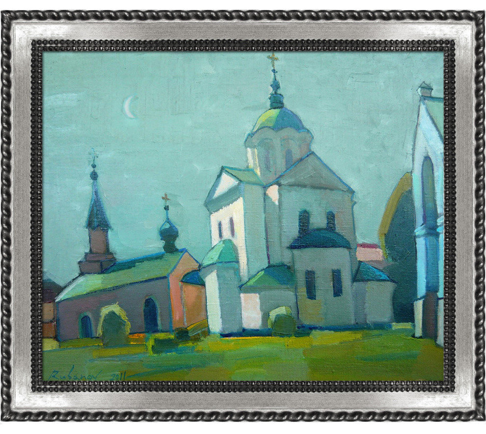 Rubanov "Church" Canvas Print, 20X24 - Contemporary - Prints And ...
