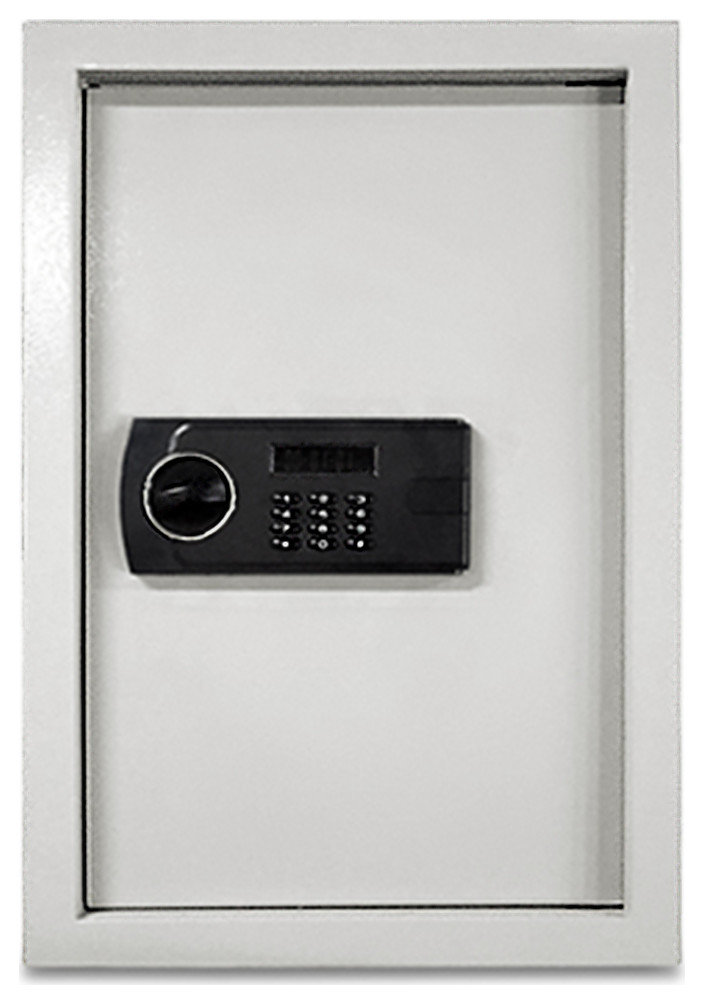Wall Safe - White - Contemporary - Safes - by VirVentures | Houzz