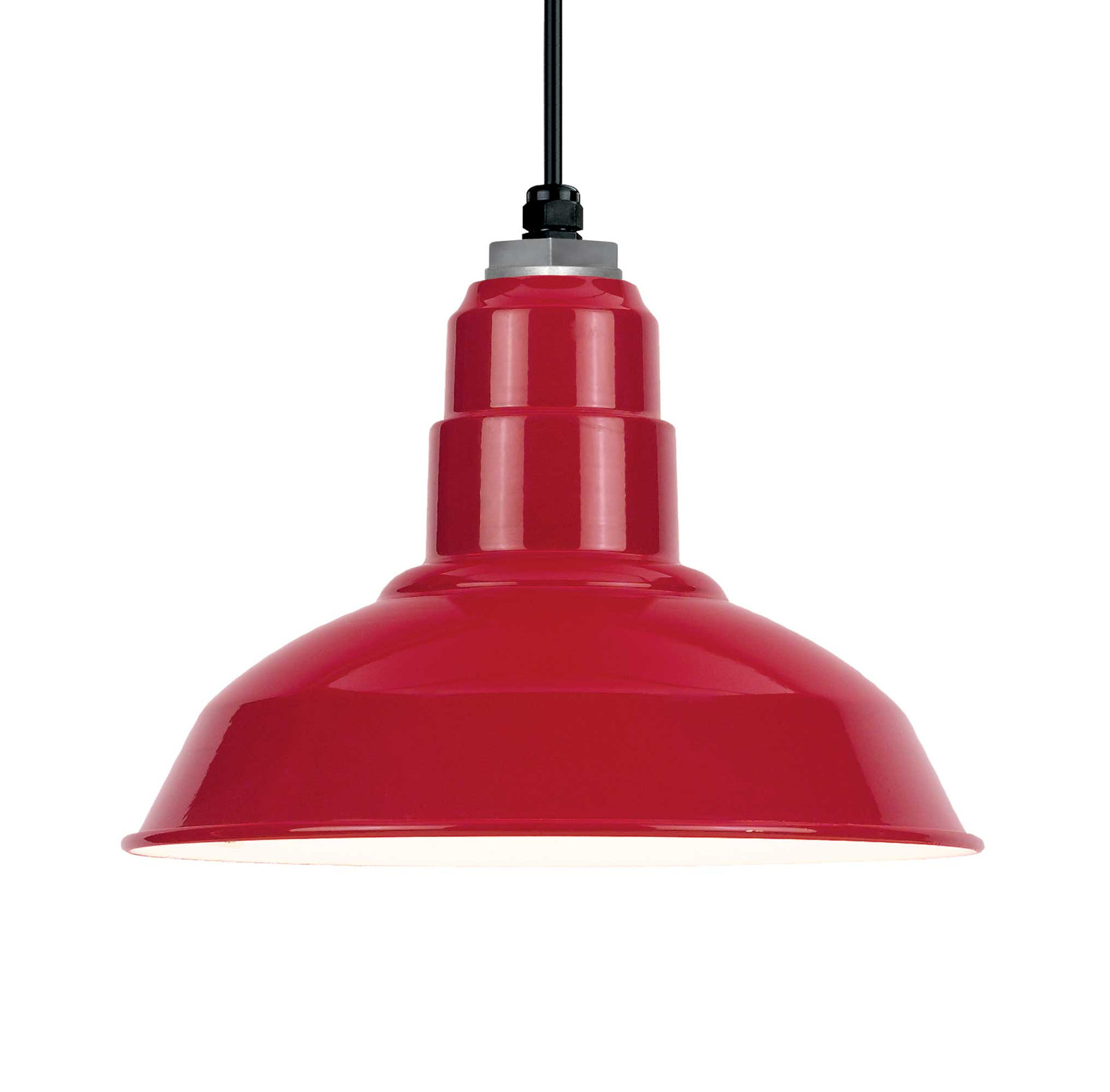 Warehouse Pendant, Red - Farmhouse - Pendant Lighting - by BASELITE ...