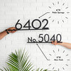 Mod Mettle Address Sign - Contemporary - House Numbers - by Mod Mettle ...