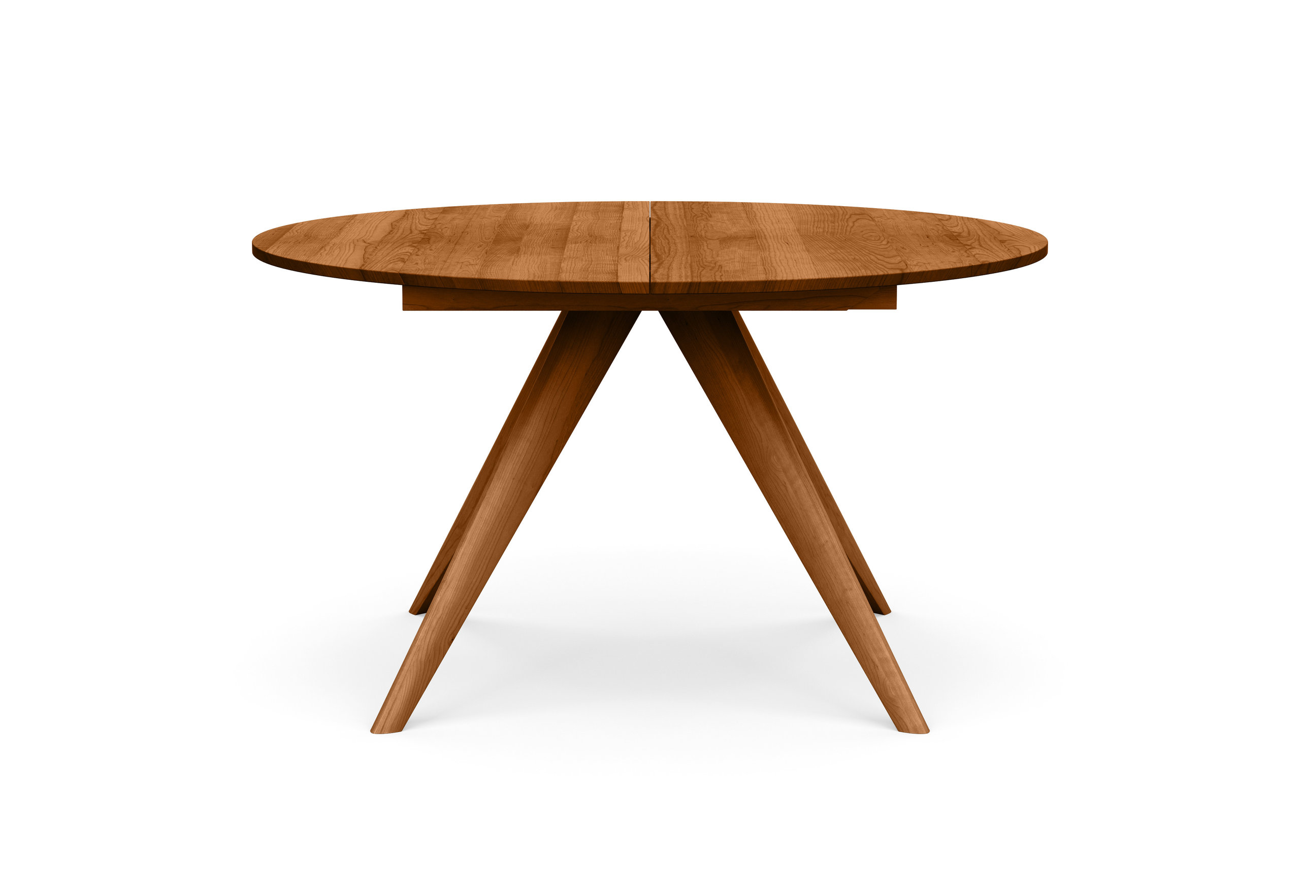 Copeland Catalina Round Extension Table, 60x60 - Midcentury - Dining ...