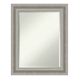 Parlor Framed Wall Mirror, 23.5 in. x 29.5 - Traditional - Wall Mirrors ...