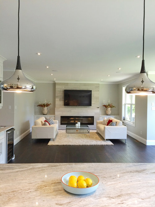 Large open area in kitchen/family room - what to do with it