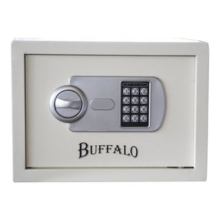 Buffalo Outdoor Pistol Safe With Keypad Lock, Beige - Contemporary ...