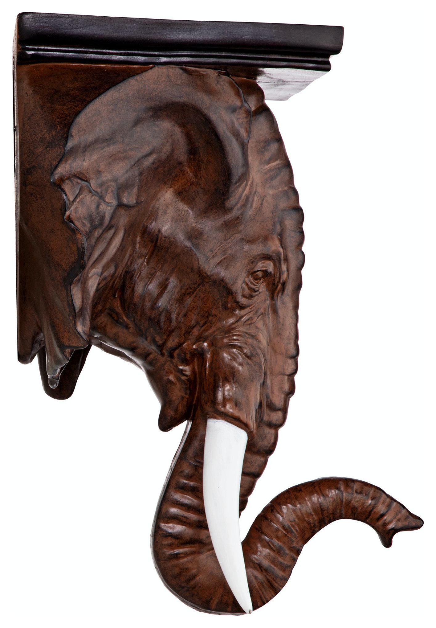Elephant Wall Shelf Sconce - Contemporary - Wall Sconces - by Design ...