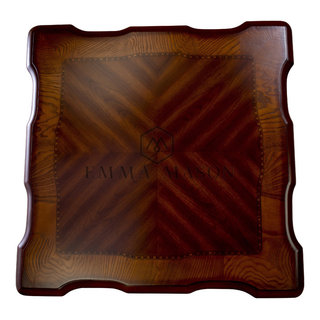 Emma Mason Signature Paragon End Table in Cherry - Victorian - Side ...