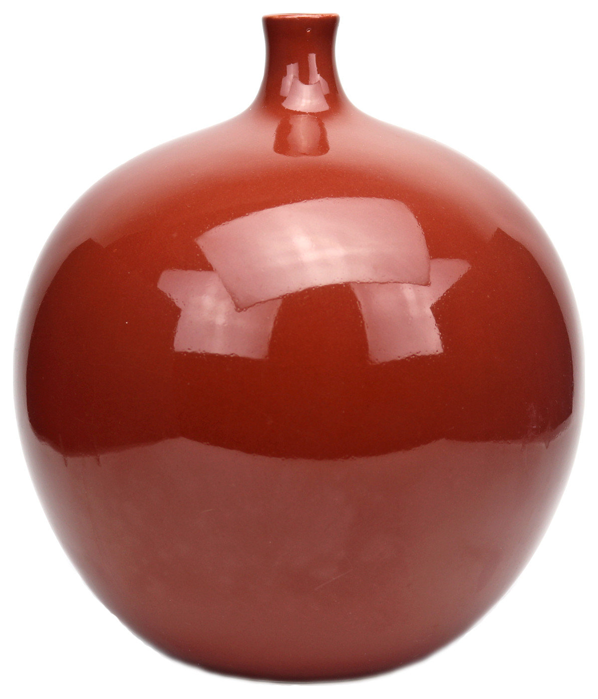 Claudia Ceramic Vase Rust - Contemporary - Vases - by Murano Art ...
