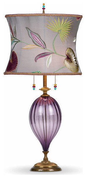 Kinzig Table Lamp, Ezra - Tropical - Table Lamps - by Artisan Crafted ...