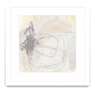 "Periphery I" Matted and Framed, 36" X 36" - Contemporary - Prints And ...