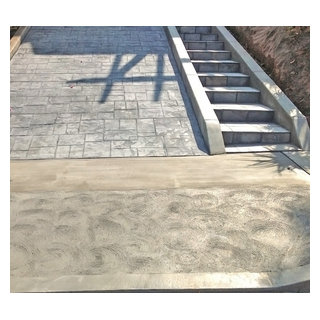 Custom Outdoor Steps--Slate Steps - Los Angeles - by Flores Artscape ...