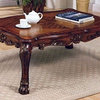 Benzara BM148330 Dresden Traditional style Coffee Table, Cherry Oak ...