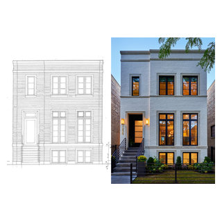 2 Flat Reborn - Contemporary - Exterior - Chicago - by BBA Architects ...
