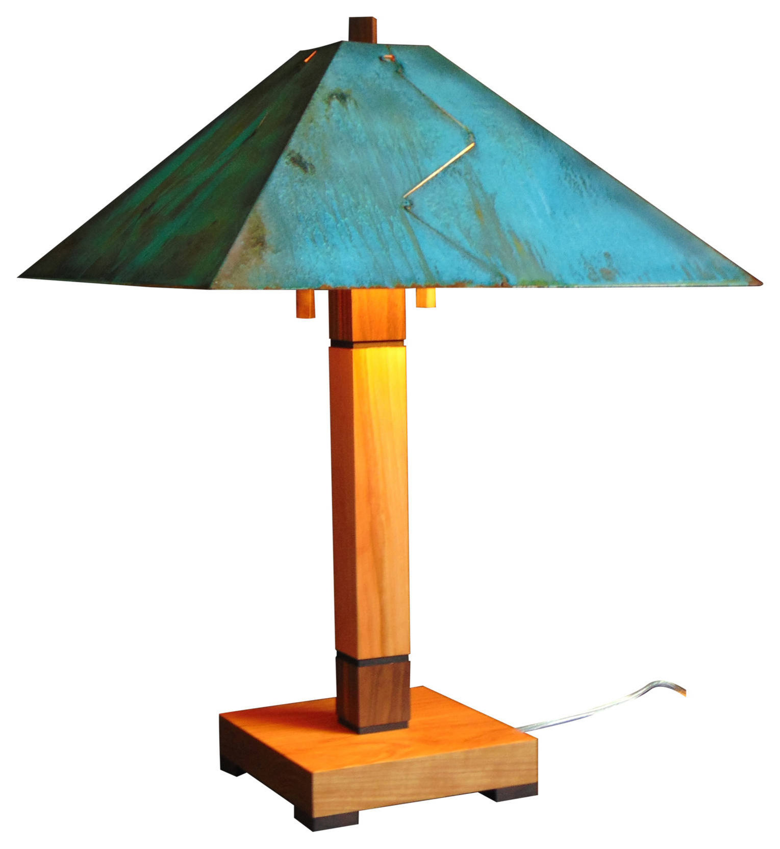 Chicago Table Lamp - Rustic - Table Lamps - by Gene T Kessler | Houzz