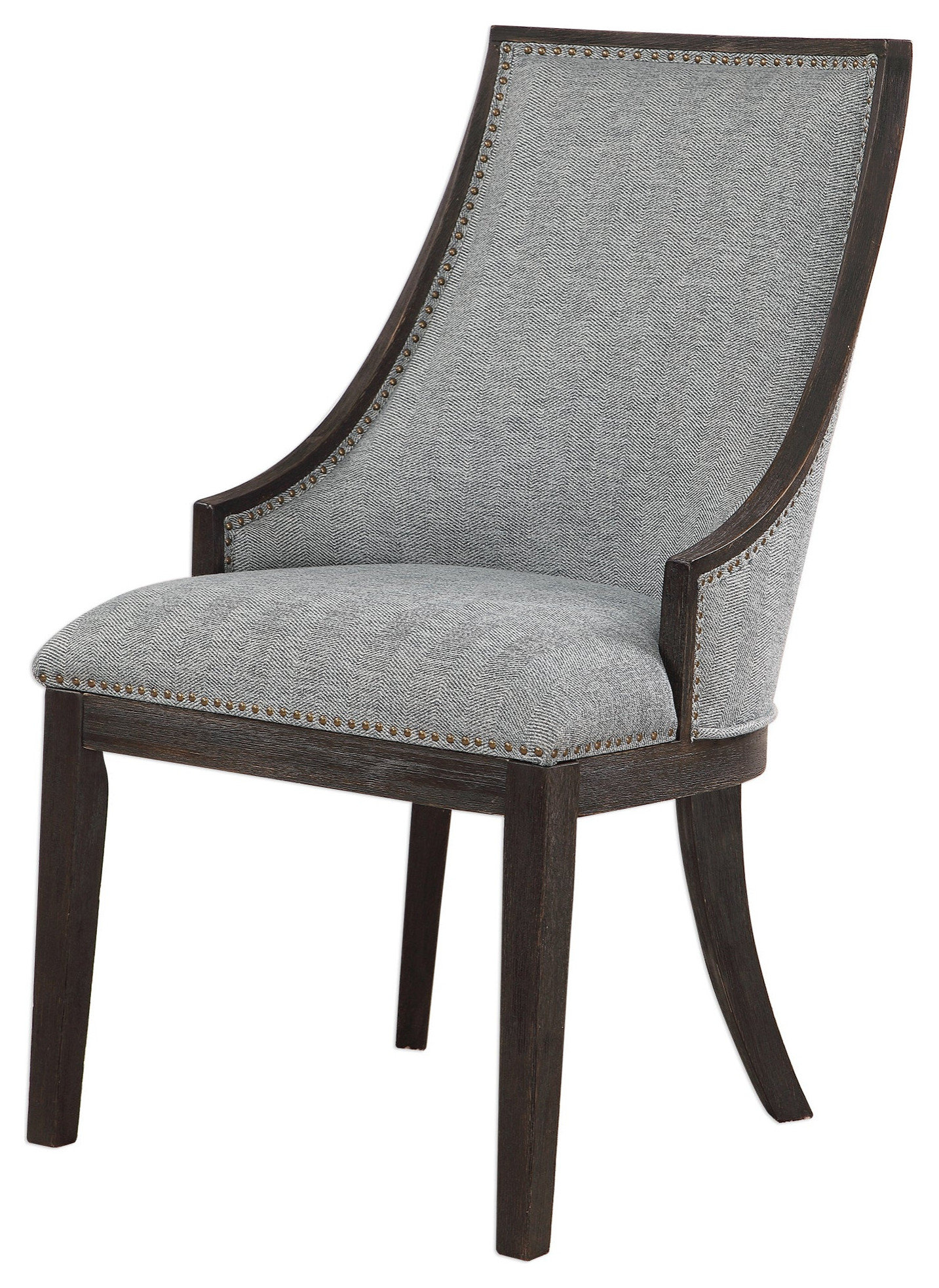 Uttermost Janis Ebony Accent Chair - Transitional - Armchairs And ...