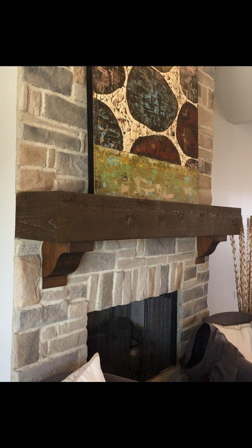 What color stain is this mantle?