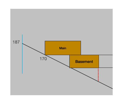 Garage driveway grade