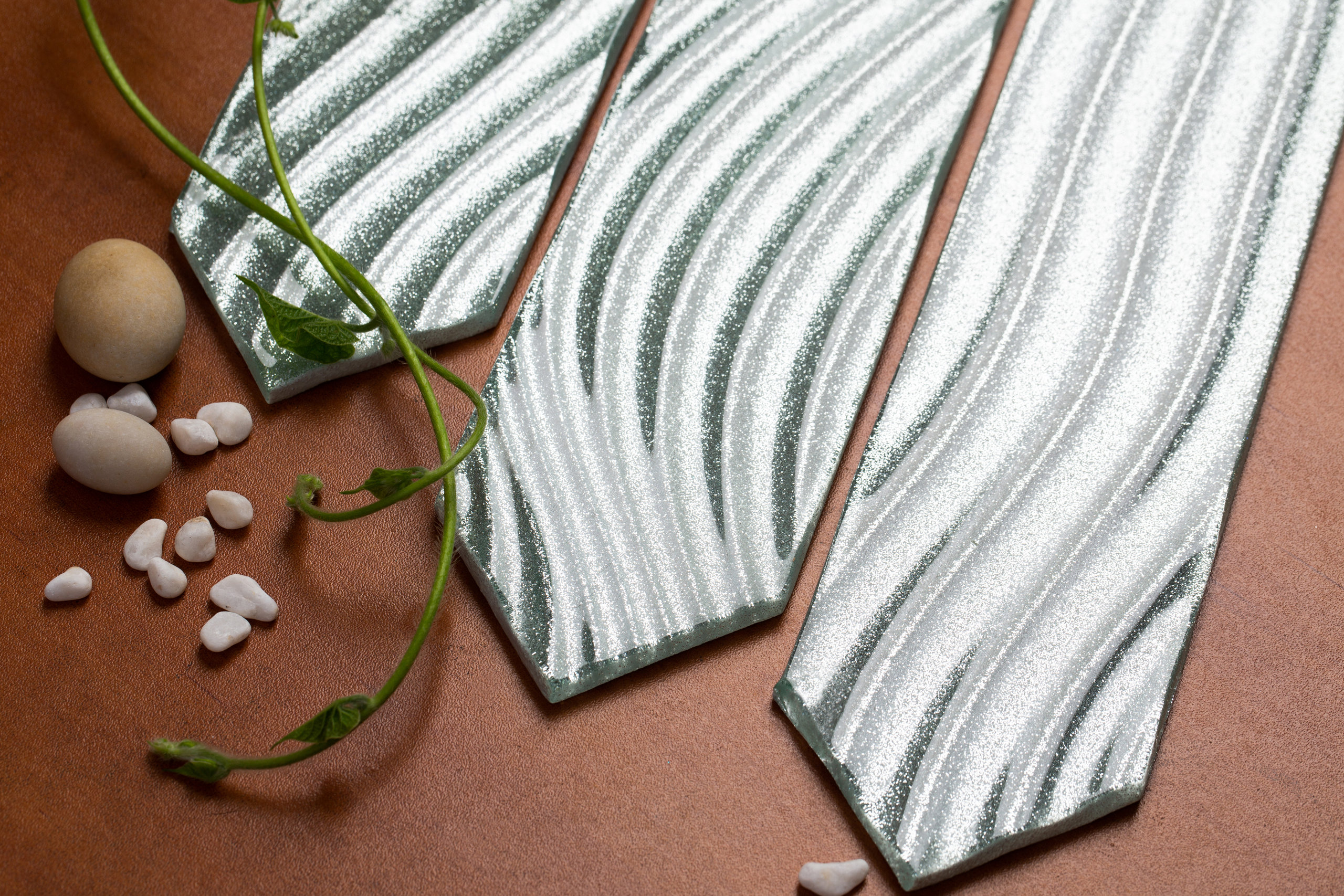 Hexagon Glass Tile/05, 3"x12", Set of 26 Tiles Per Box, Each Box Covers ...