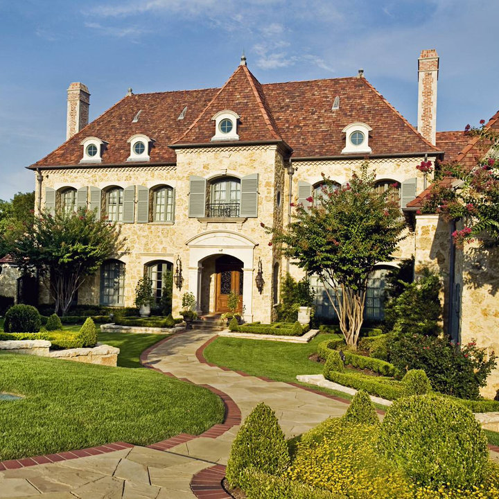 75 French Country Stone Exterior Home Ideas You'll Love - October, 2025 ...