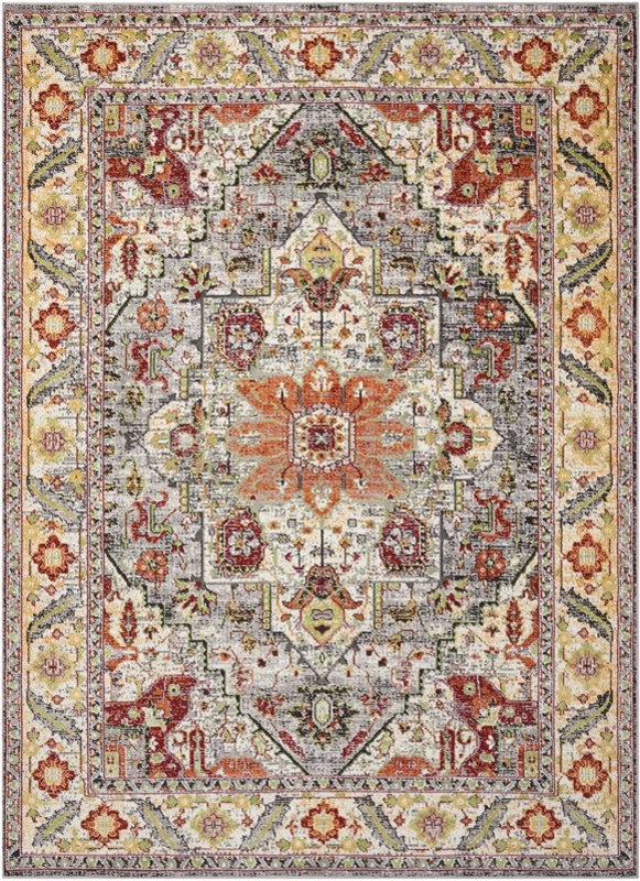 Nourison Aria Multicolor Area Rug 3'11"x5'11", 5'3" x 7'3 ...
