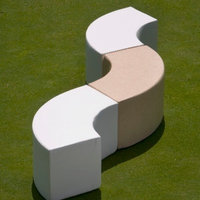 Arc Curved Outdoor Bench - Contemporary - Outdoor Benches - by la-Fete ...