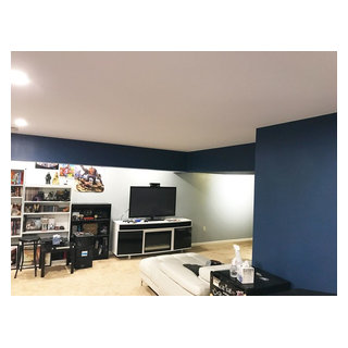 A basement ceiling renovation - New York - by Popcorn Ceiling Solution ...