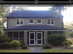 Off center front door