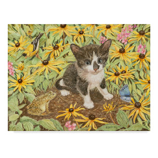 Jan Benz 'Goliath' Canvas Art, 24"x18" - Contemporary - Prints And ...