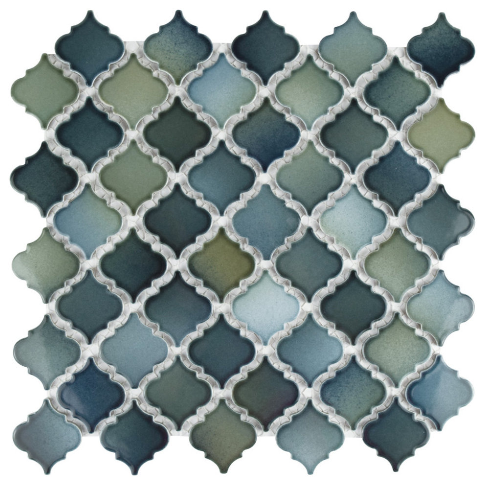 Hudson Tangier Mosaic Floor and Wall Tile, Atlantis, Sample ...