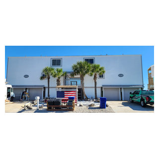 Siding Installation | Oceanfront Home - After - Maritim - Häuser ...