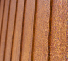 Vinyl cedar plank siding for contemporary home