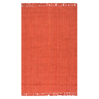 nuLOOM Hand Woven Maui Chunky Loop Rug, 6'x9' - Contemporary - Area ...