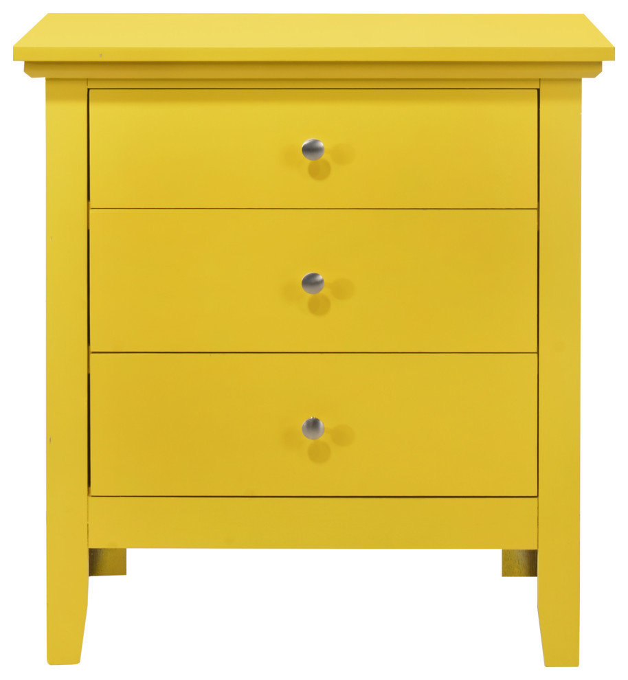 Hammond 3-Drawer Nightstand (26 in. H x 24 in. W x 18 in. D ...