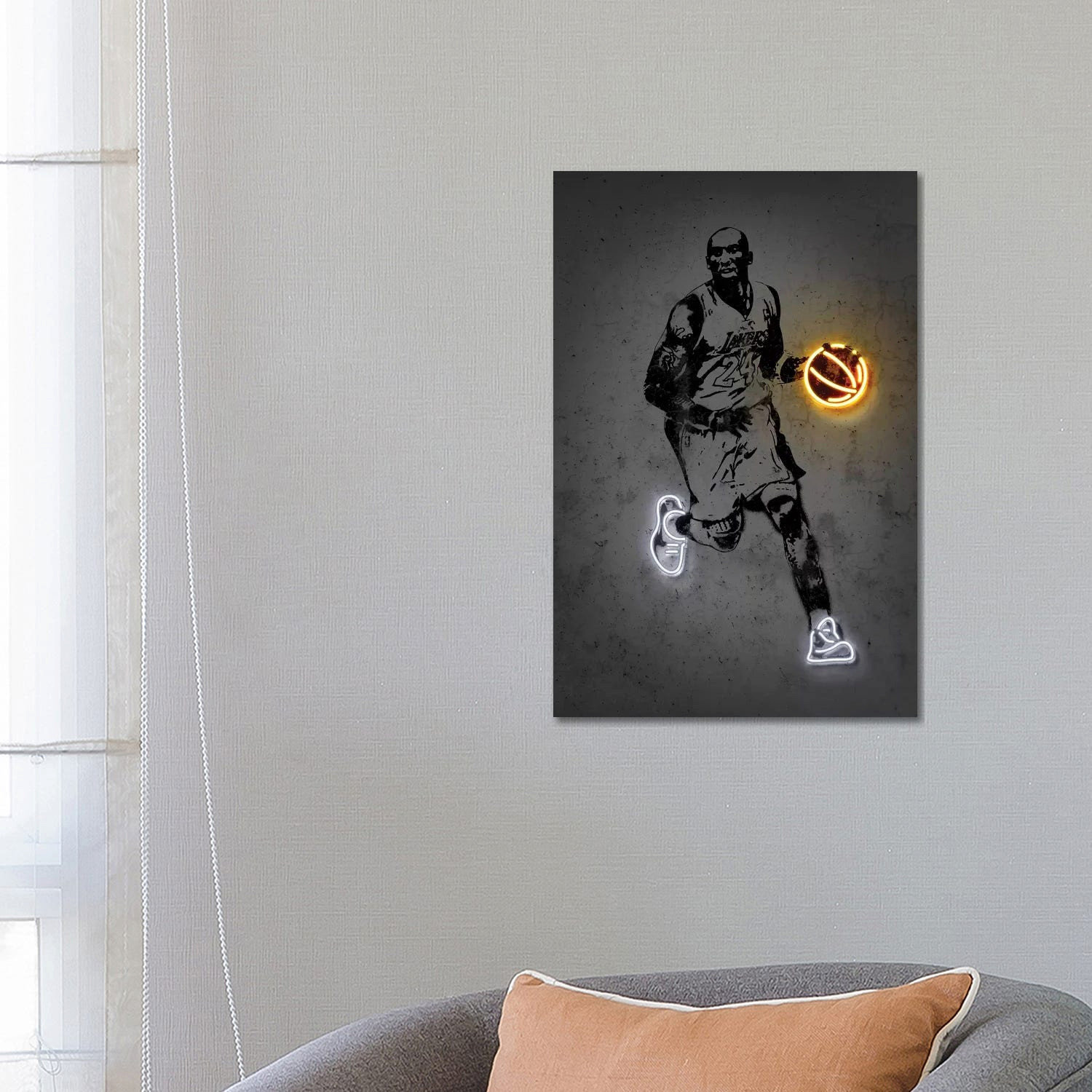 Kobe by Octavian Mielu Art Print, 26"x18"x1.5" - Contemporary - Prints ...