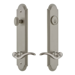 Arc Tall Plate Complete Entry Set, Bellagio Lever, Left-Handed Lever, 2 ...