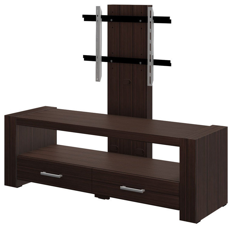 Drako TV Stand , Brown - Contemporary - Entertainment Centers And Tv ...