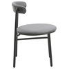 Lume Collection Modern Dining Chair in Charcoal - Modern - Dining ...