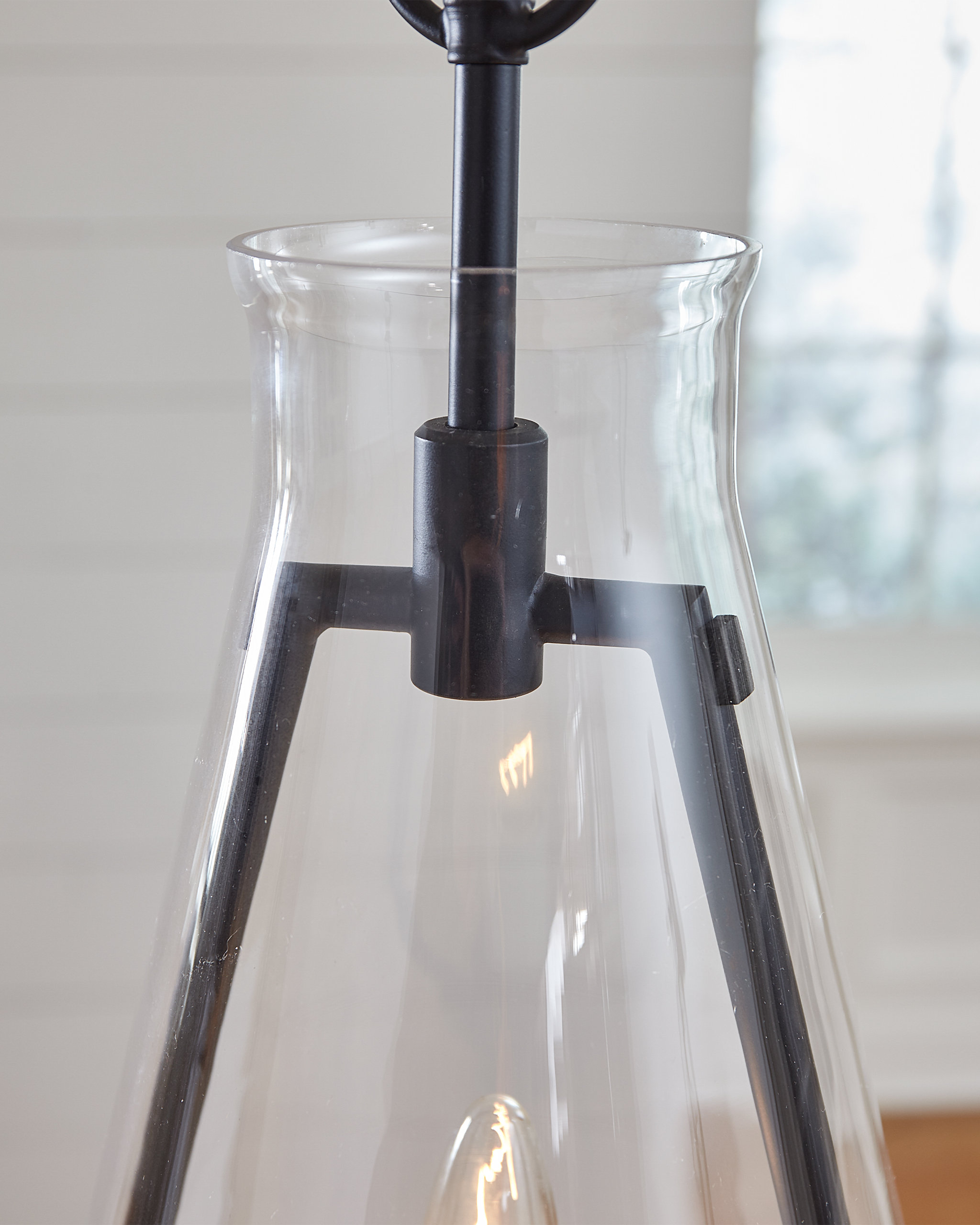 Keystone Medium Pendant, Aged Iron - Transitional - Pendant Lighting ...