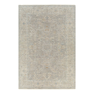 Surya Avant Garde Rug 5'x7'5", Light Gray - Contemporary - Area Rugs ...