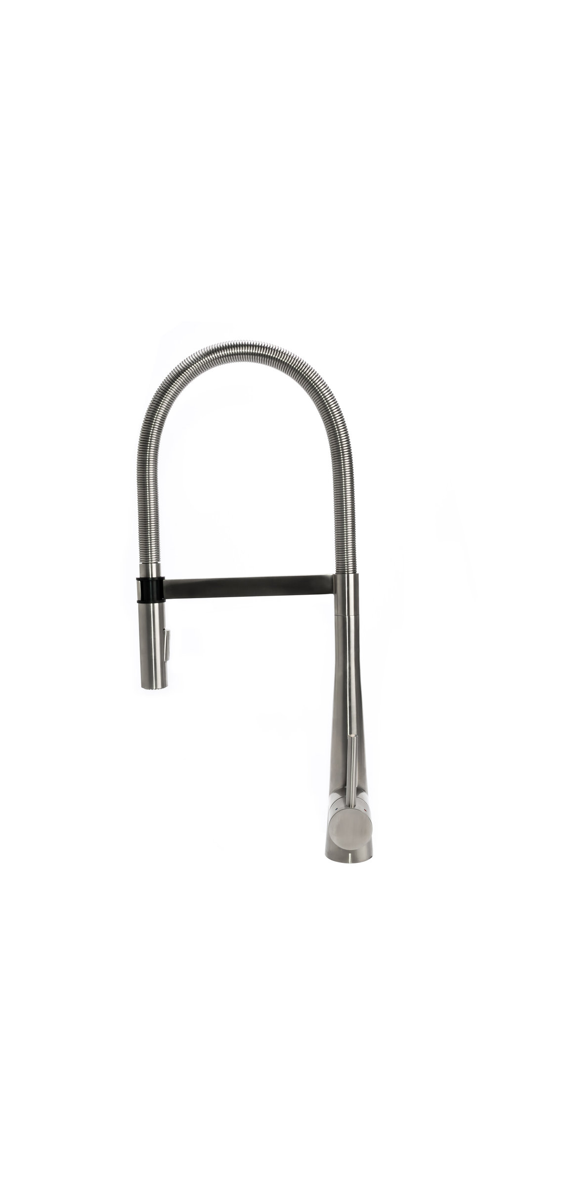 Solid Stainless Steel Luxury Gourmet Spring Coil Kitchen Faucet with ...