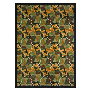Kaleidoscope Rug, Shamrock, 7'8"x10'9" - Contemporary - Area Rugs - by ...