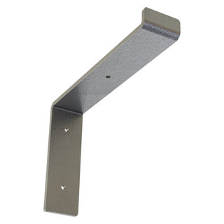 Loera Wrought Iron Bracket, Single Center Brace, 1 1/2"Wx5 1/2"Dx8"H, 6 ...