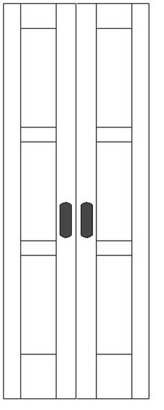 Shaker Stile Width for Narrow Doors