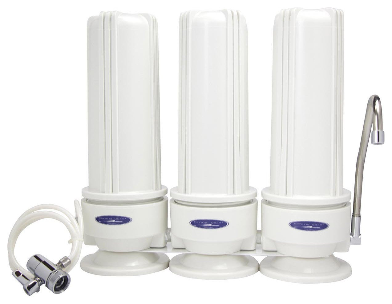 Lead Countertop Water Filter System, Triple - Traditional - Water ...