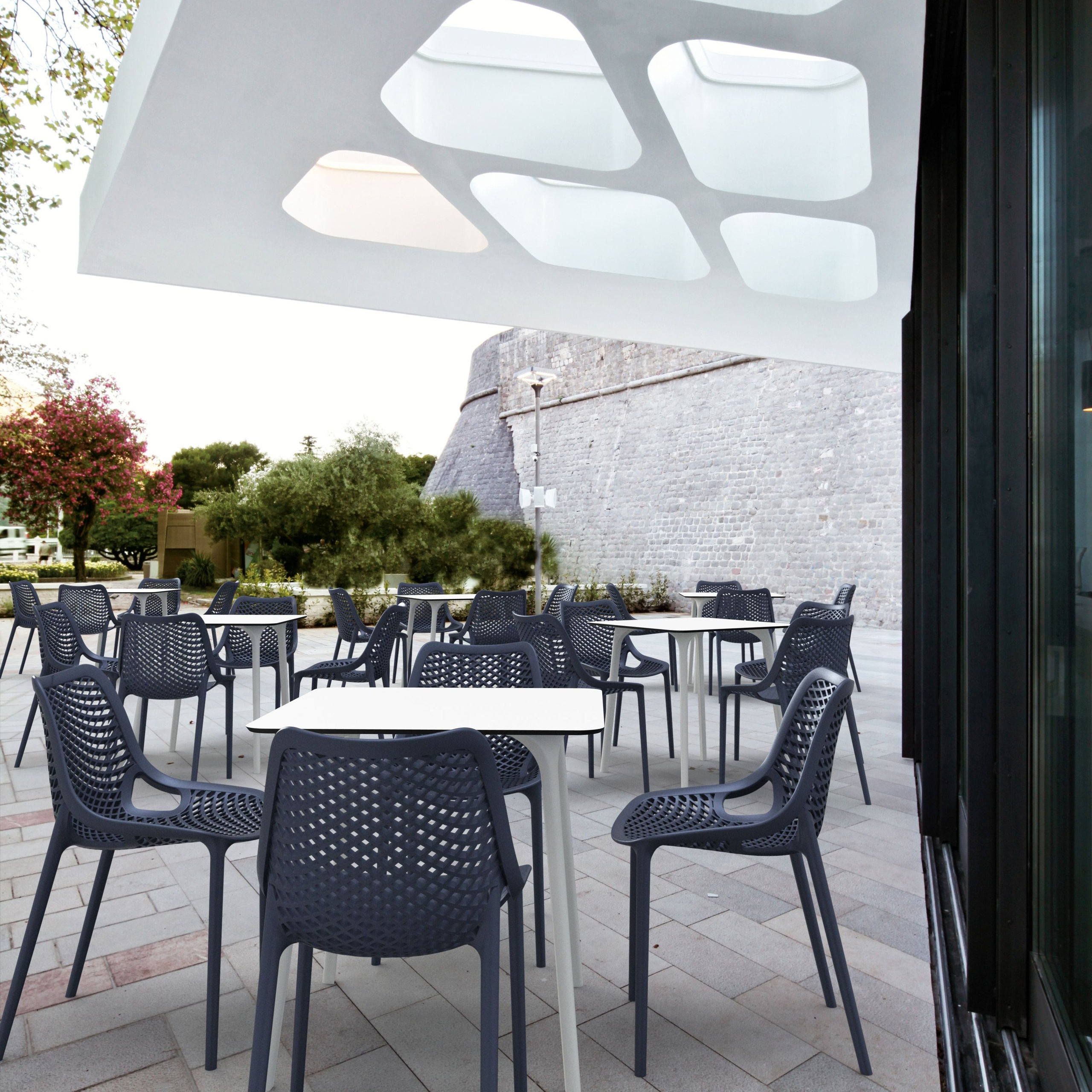 Compamia Air Dining Side Chair, Set of 2 - Midcentury - Outdoor Dining ...