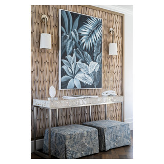 Royal Harbor Refined - Beach Style - Hall - Miami - by Design West | Houzz