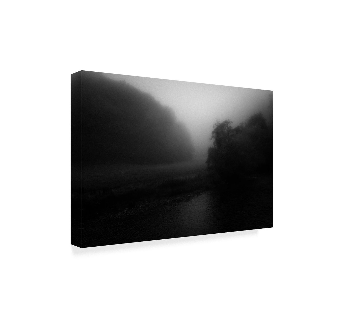 Ivan Huang 'Length Too Long' Canvas Art, 19"x12" - Rustic - Prints And ...